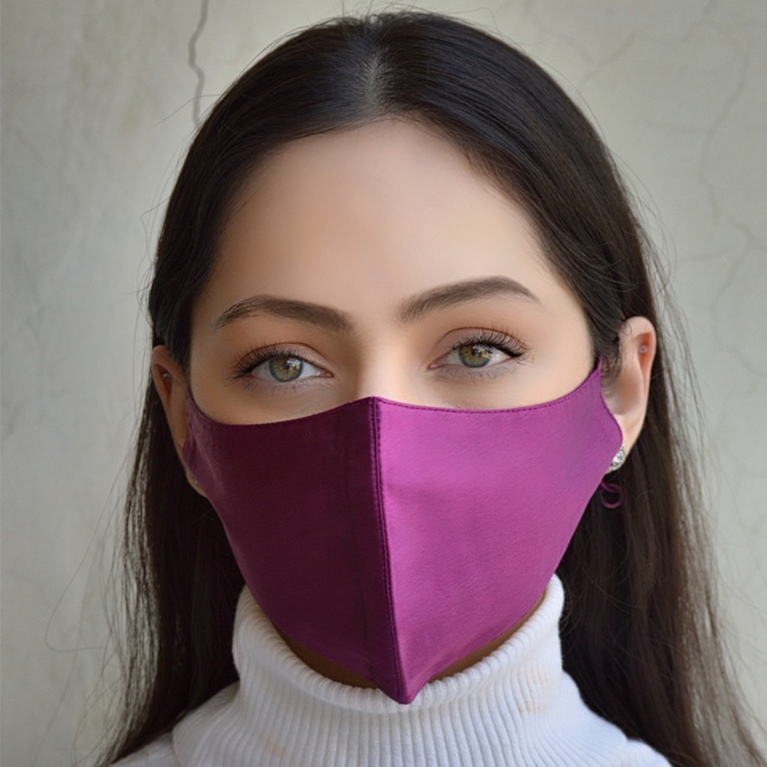 Satinelle Burgundy Mask – MEKA